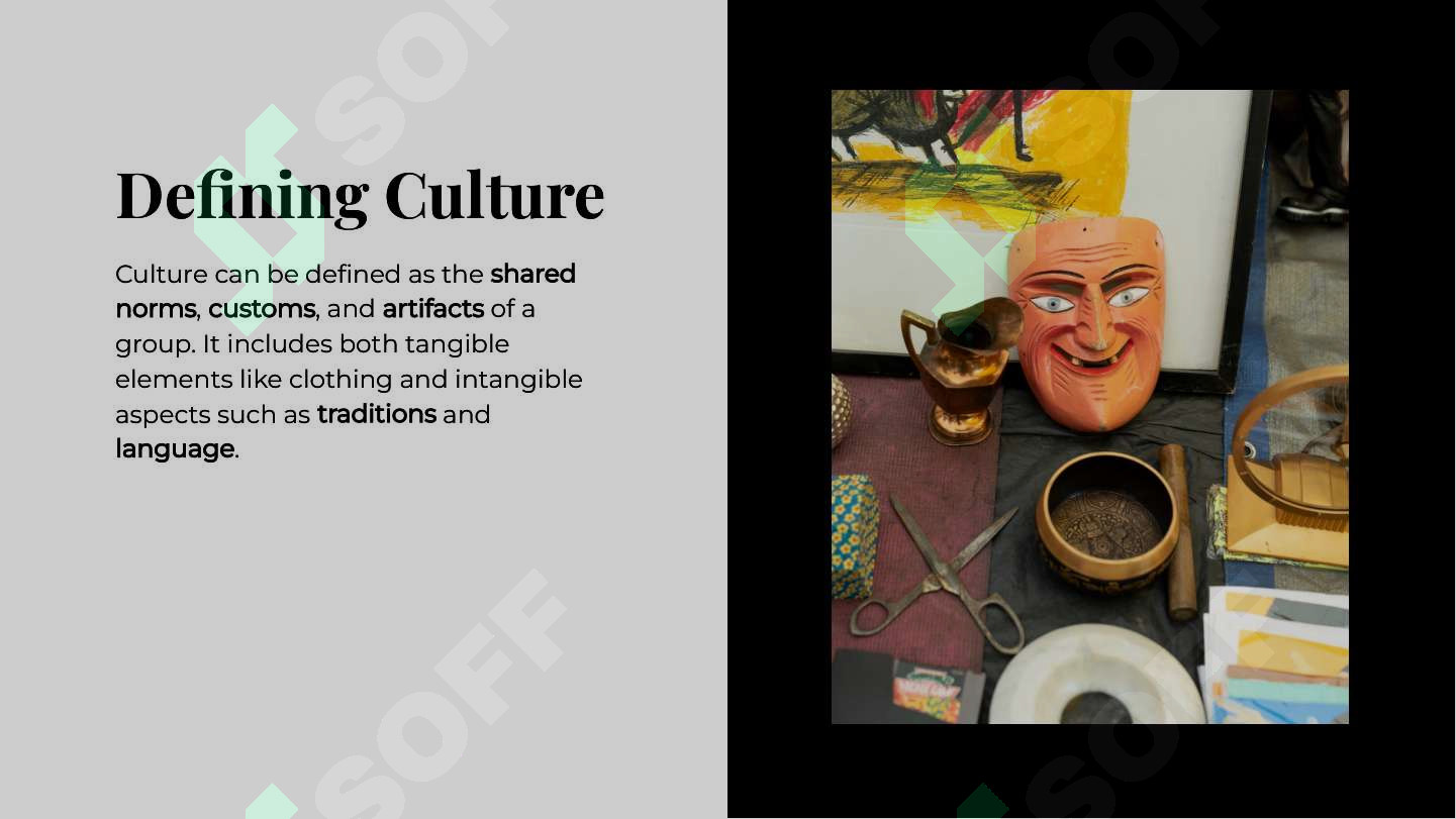 Defining Culture: Key Distinguishing Features and Their Impact