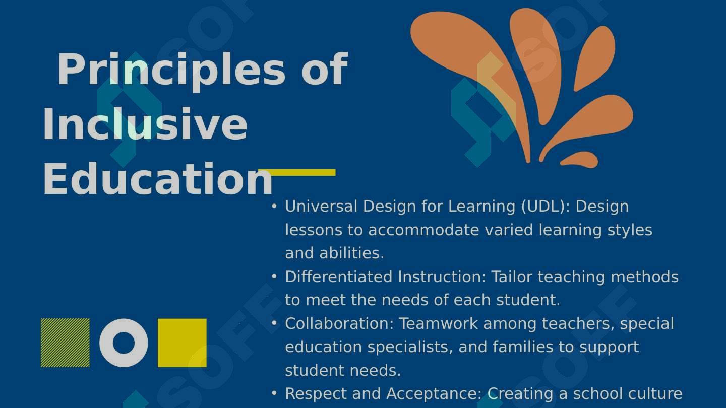 Inclusive Education: Supporting Learners with Special Needs