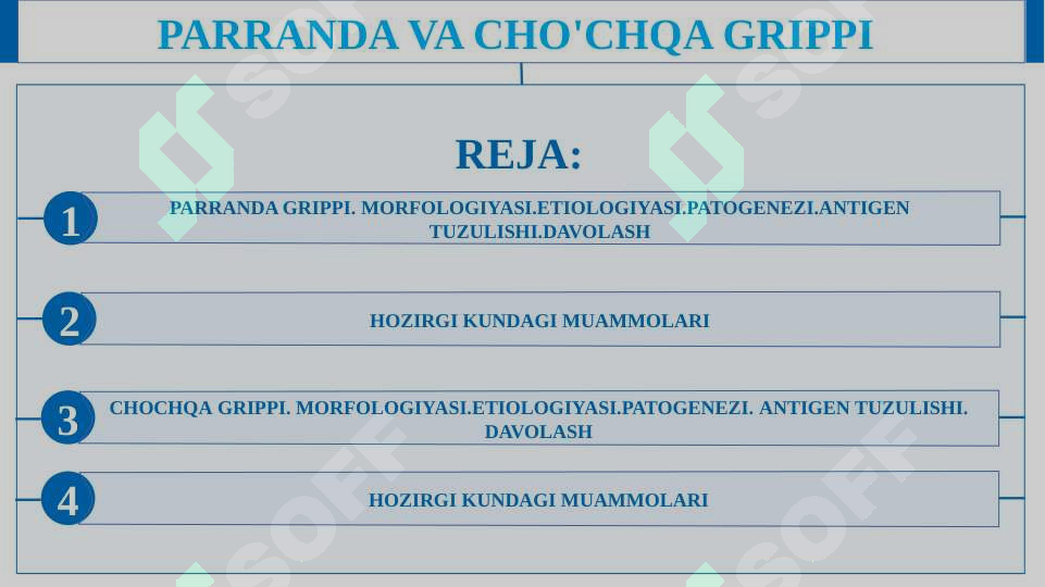 PARRANDA VA CHO'CHQA GRIPPI VA UNING HOZIRGI KUNDAGI MUAMMOLARI