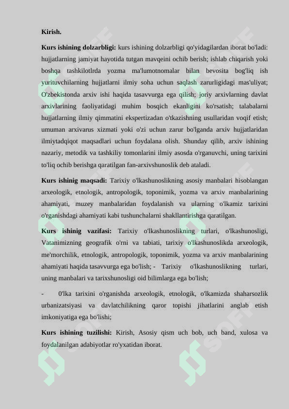 Samoniylar davrida yurtimiz tarixiga oid tarixiy obidalar