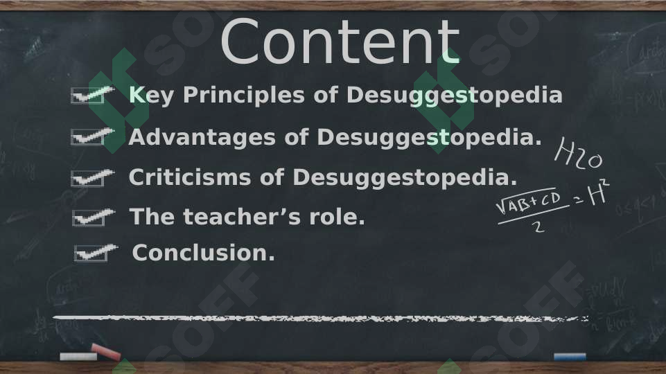 Desuggestopedia in language learning.