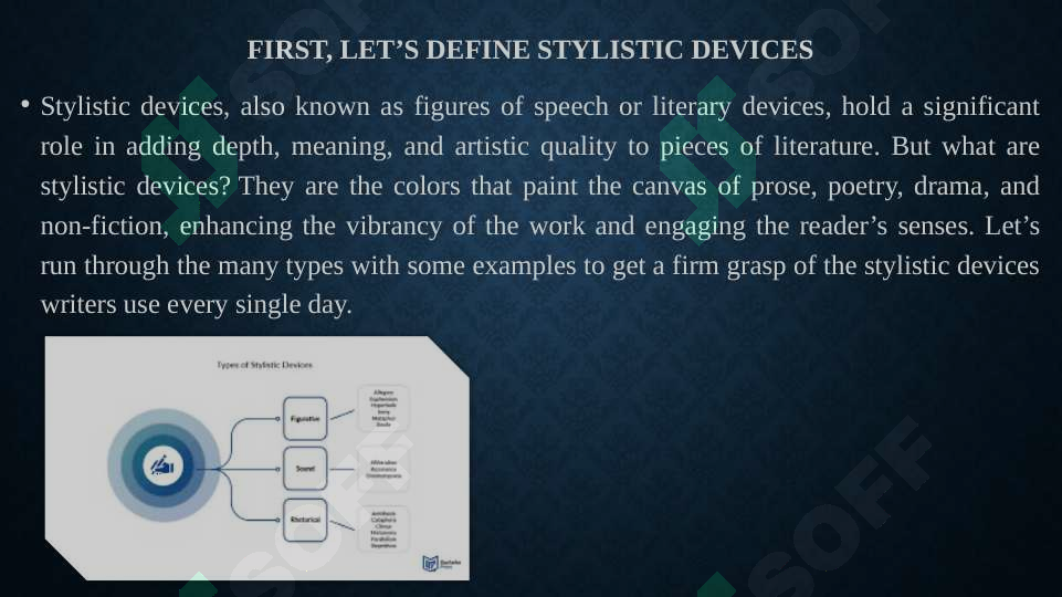 Stylistic devices
