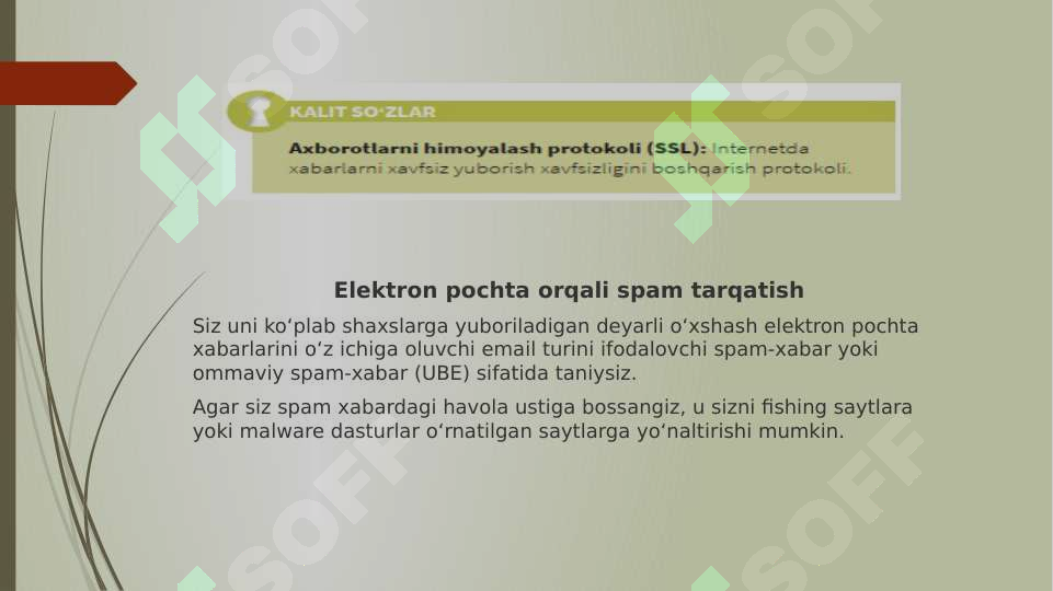 AXBOROT HIMOYASI PROTOKOLI. ANTIVIRUSLAR VA FAYERVOL