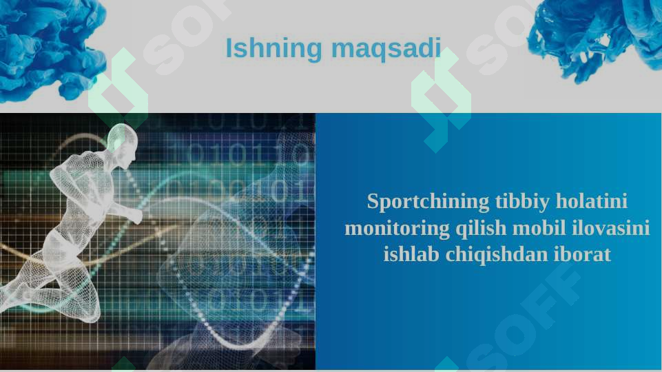 Sportchining tibbiy holatini monitoring qilish